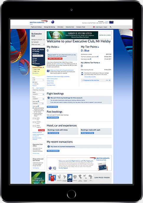 Homepage | British Airways Media